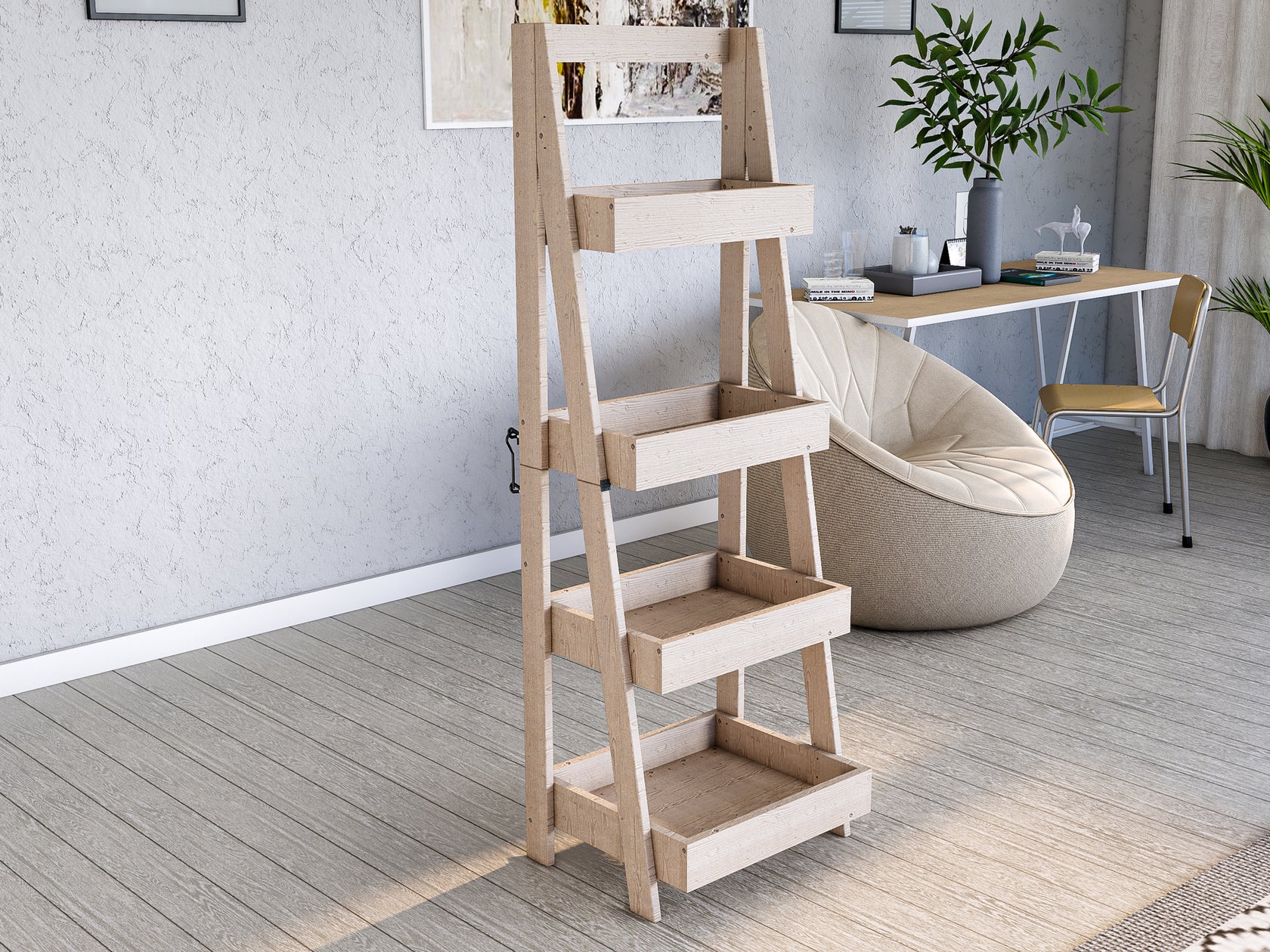 Foldable Wood Stand Plan for DIY Projects – Doityourselfplanner