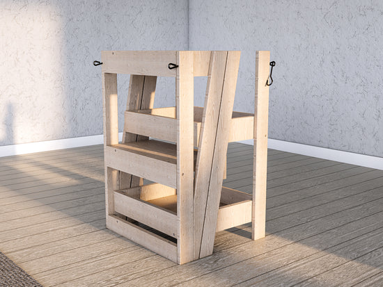 Foldable Wood Stand Plan for DIY Projects – Doityourselfplanner