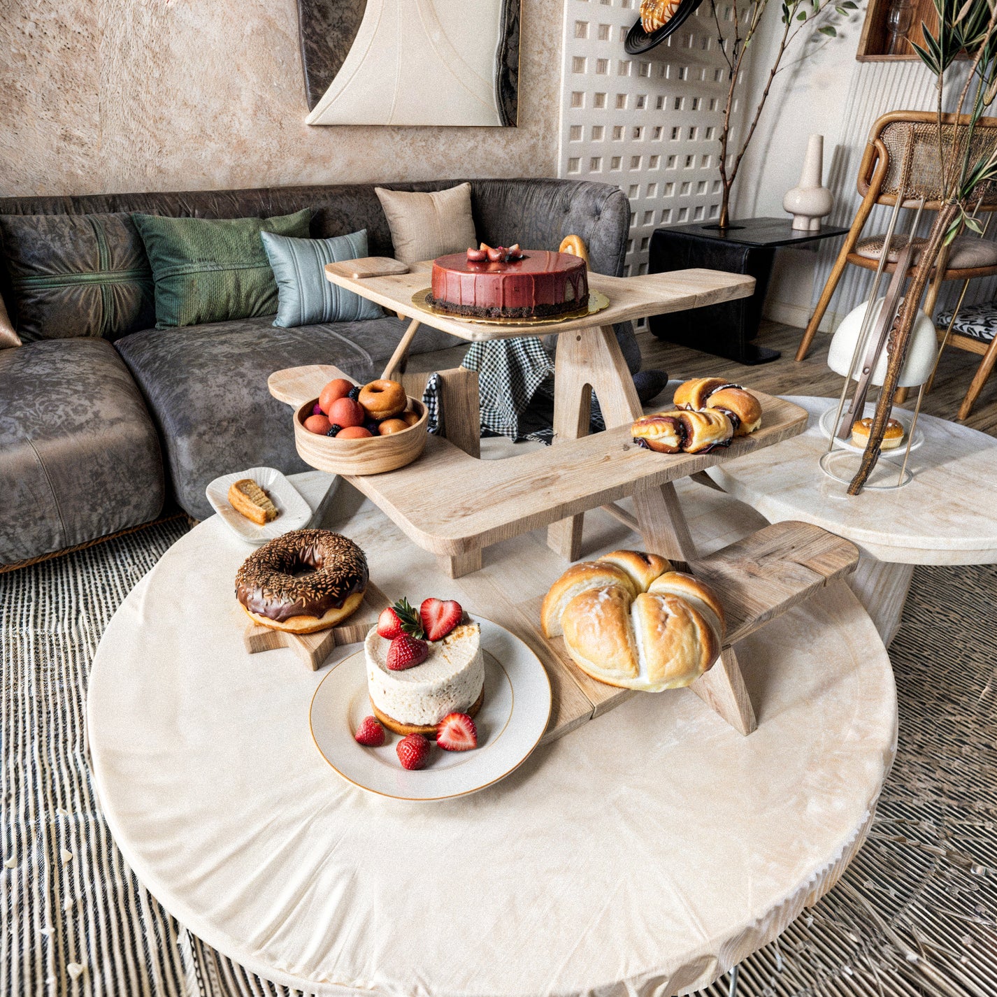 Diy plans for portable 3 tiered display stand, easy and affordable cor ...