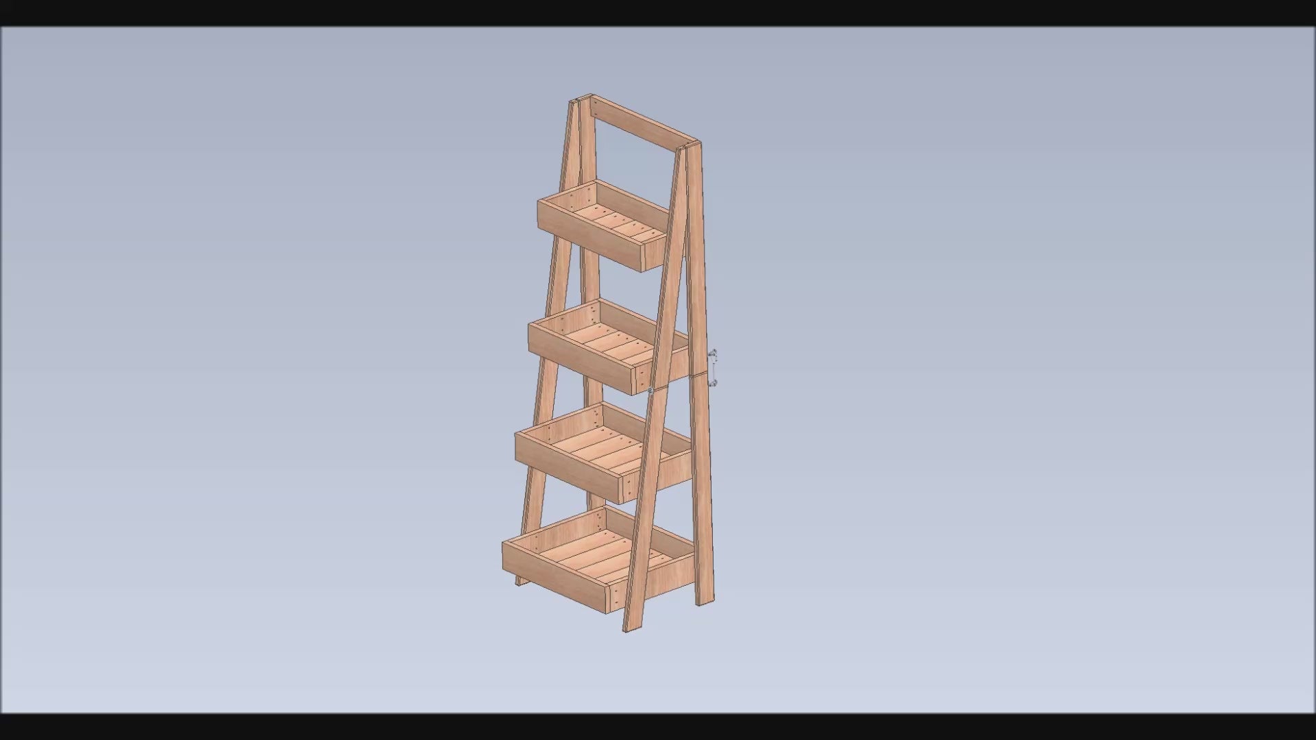 Foldable Wood Stand Plan for DIY Projects – Doityourselfplanner